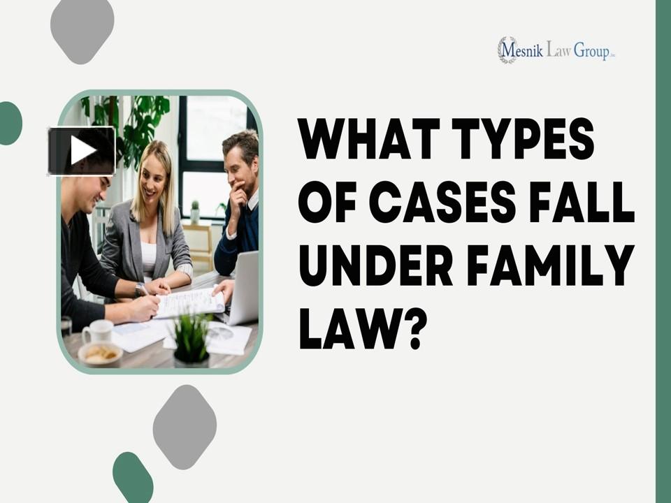 PPT – What Types of Cases Fall Under Family Law? PowerPoint ...