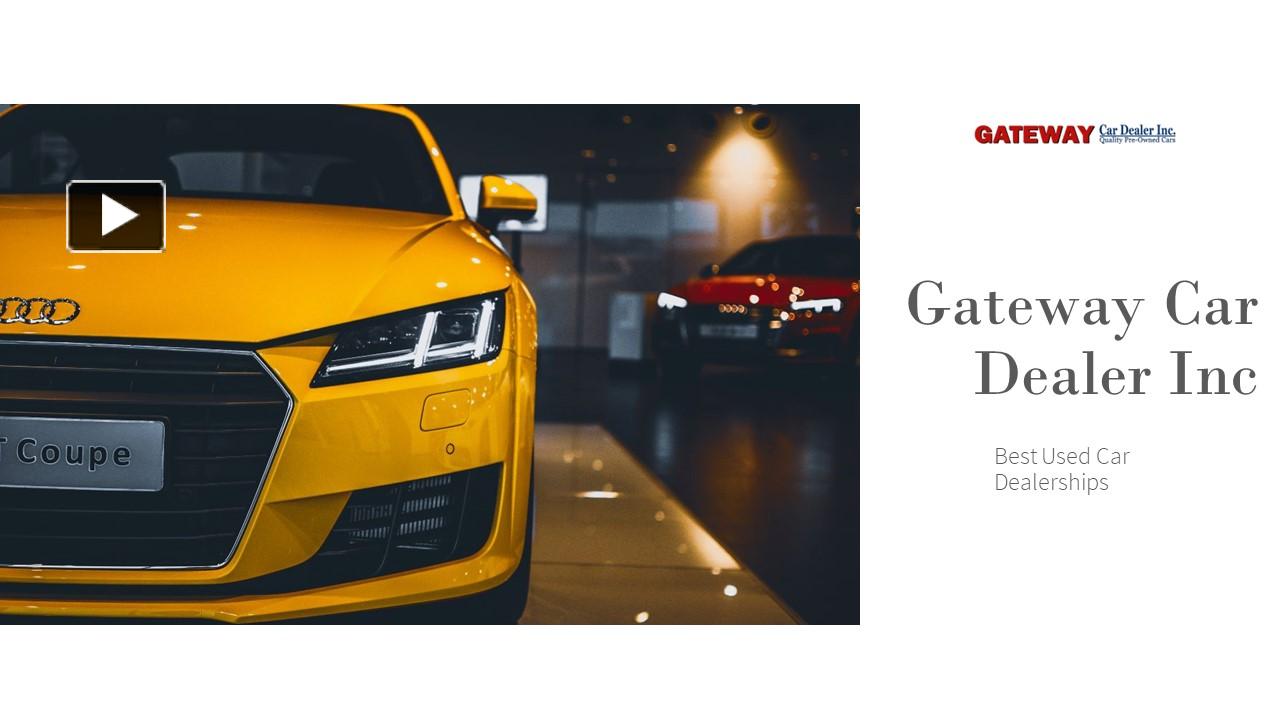 PPT – How to Hire the Right Used Car Dealer? PowerPoint presentation ...