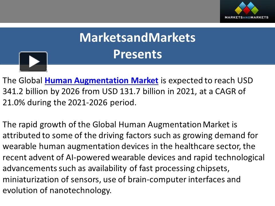 PPT – Human Augmentation Market Report: Industry Overview and ...