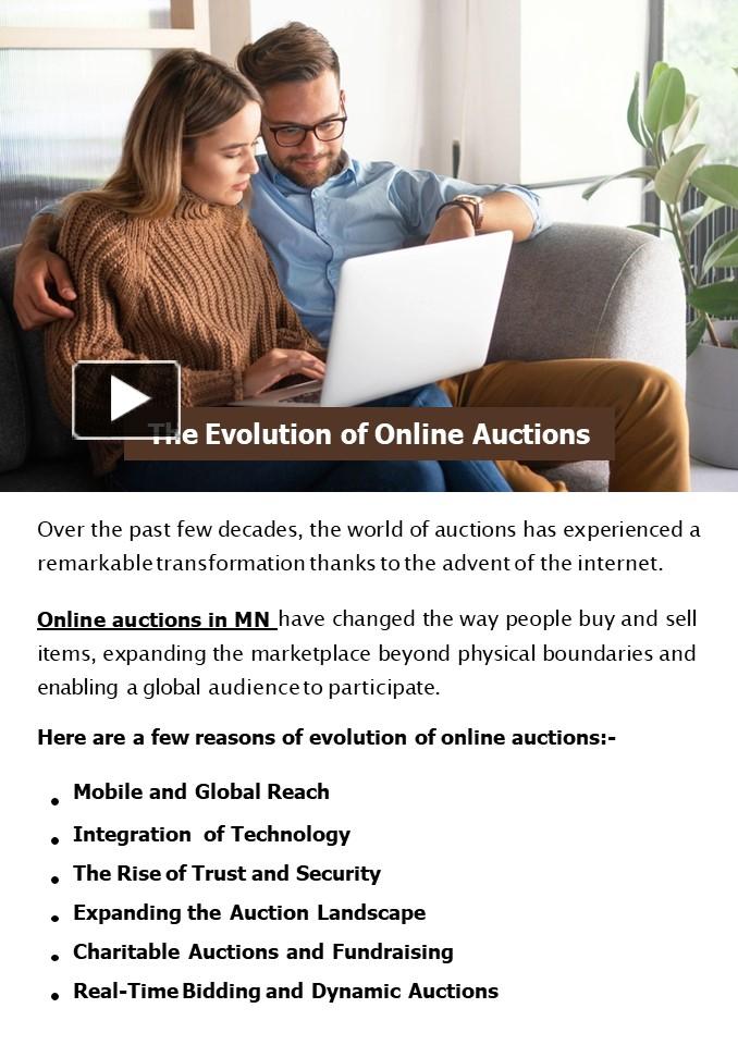 PPT – The Evolution of Online Auctions PowerPoint presentation | free ...