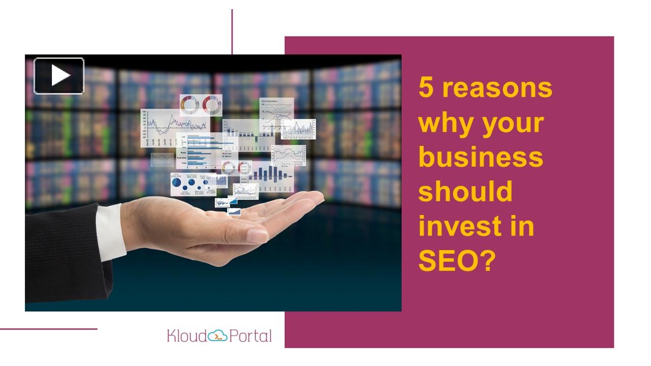 PPT – SEO Is vital for Digital Marketing. Here are the Top 5 reasons ...