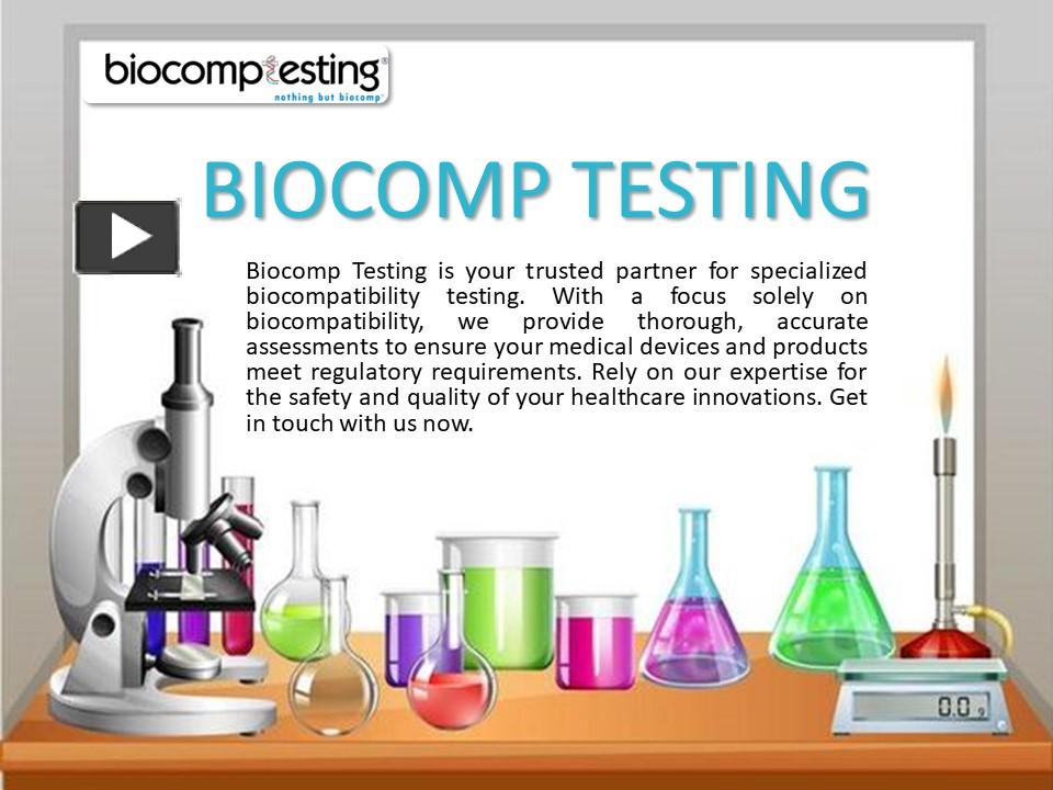Biocomp Testing presentation | free to download