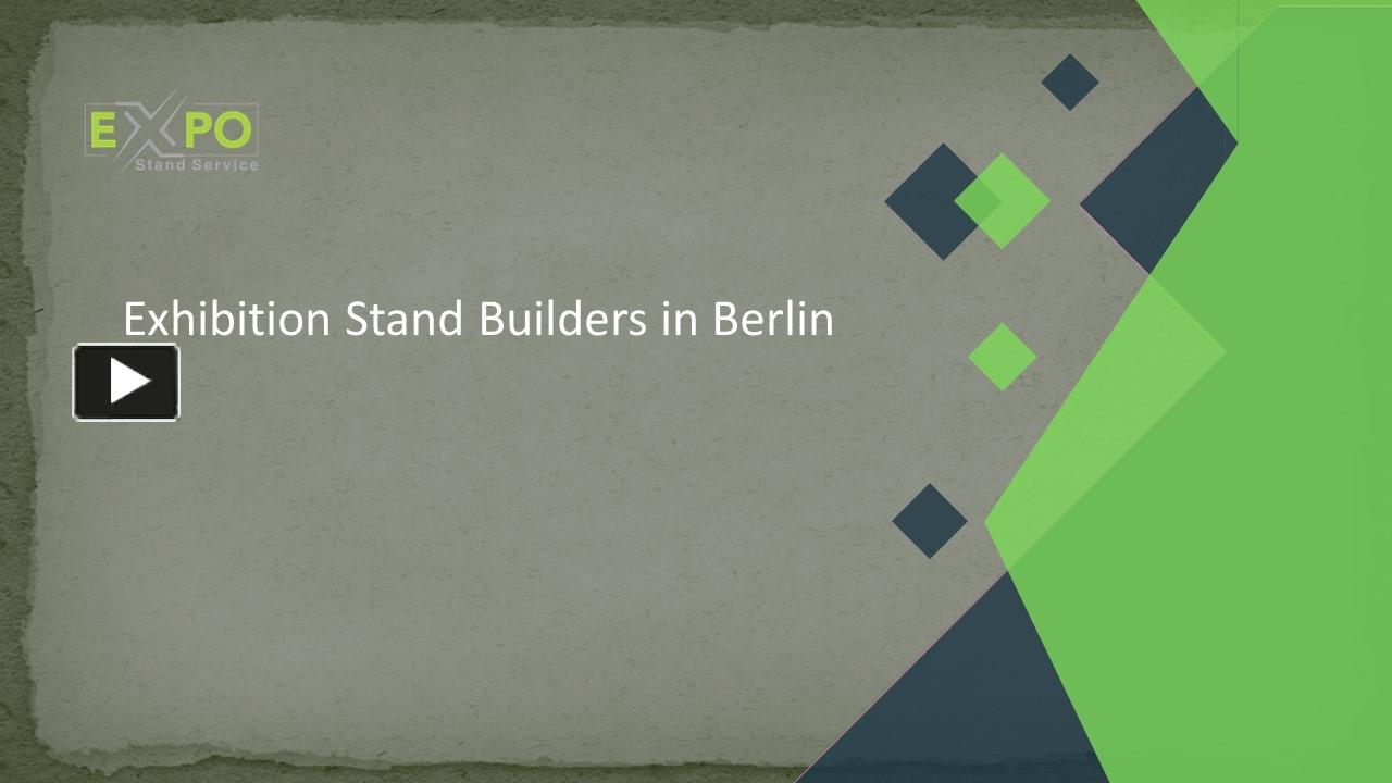 PPT – Exhibition Stand Builders in Berlin PowerPoint presentation ...
