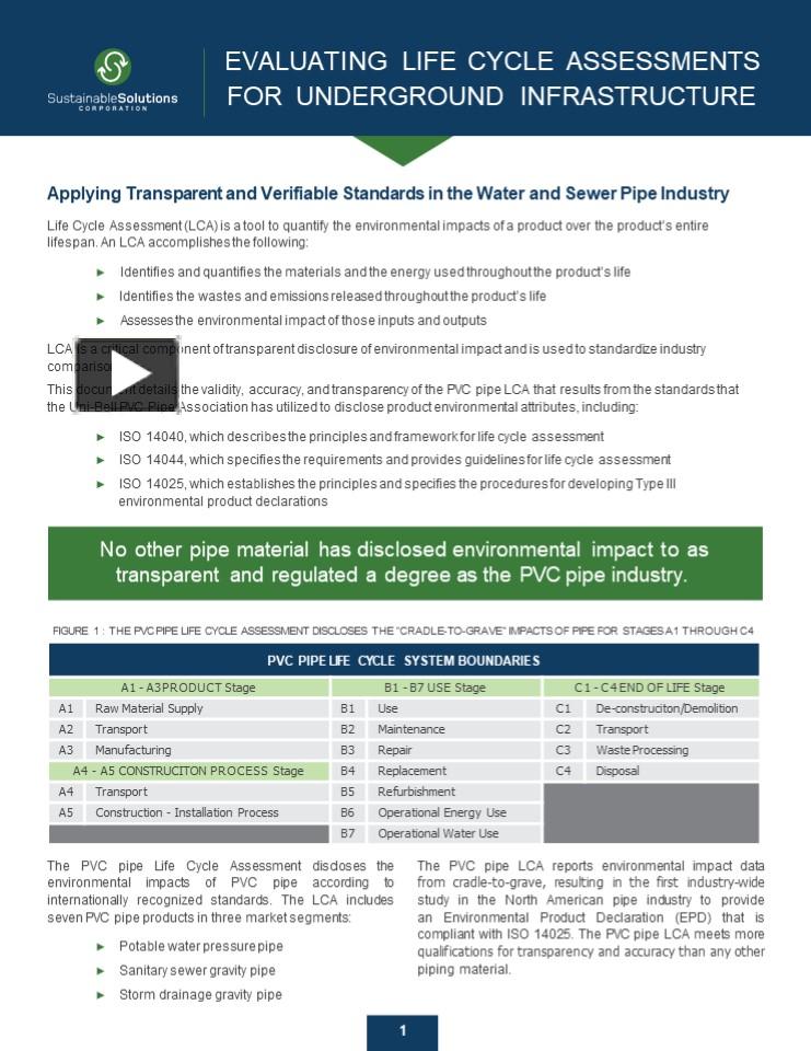 Evaluating Life Cycle Assessments presentation | free to download