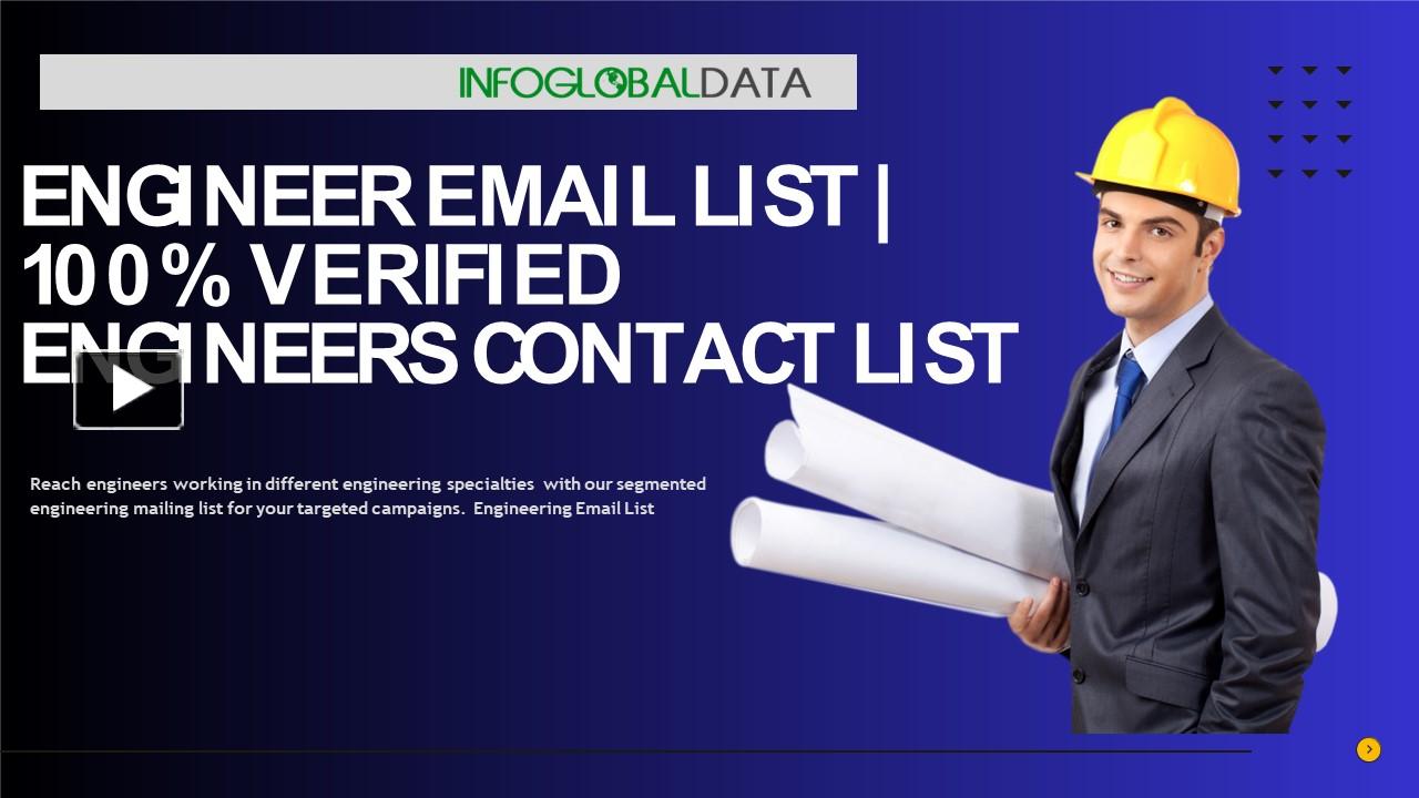 PPT – Engineer Email List: Unlocking Opportunities for Effective ...