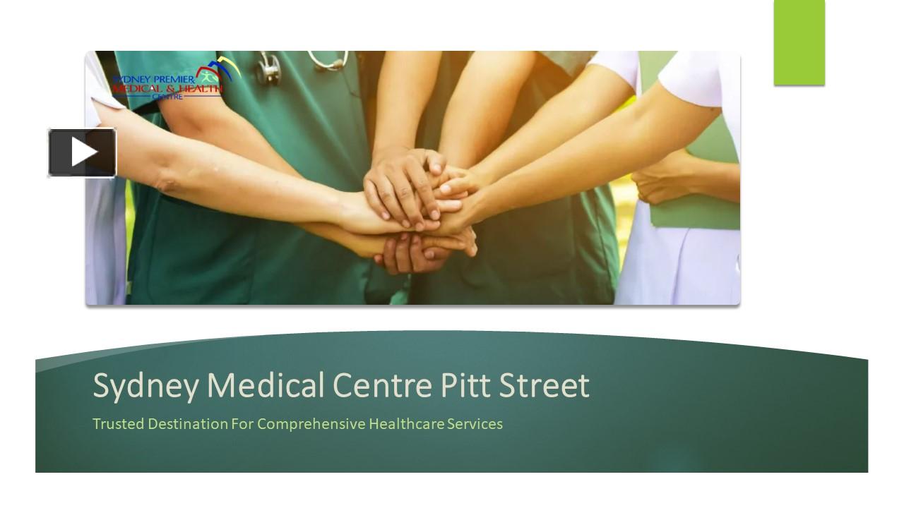 PPT – Sydney Medical Centre Pitt Street - Spmh PowerPoint presentation ...