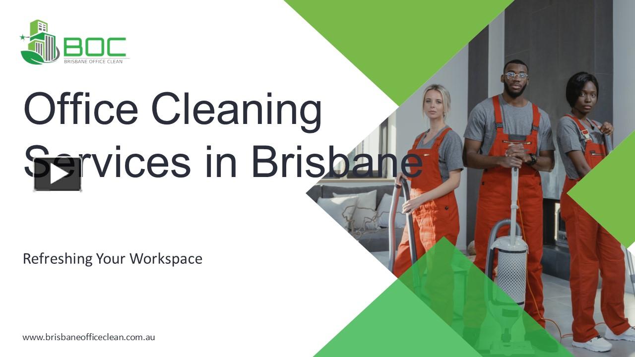 Expert Office Cleaning Services in Brisbane for Spotless Workspaces ...