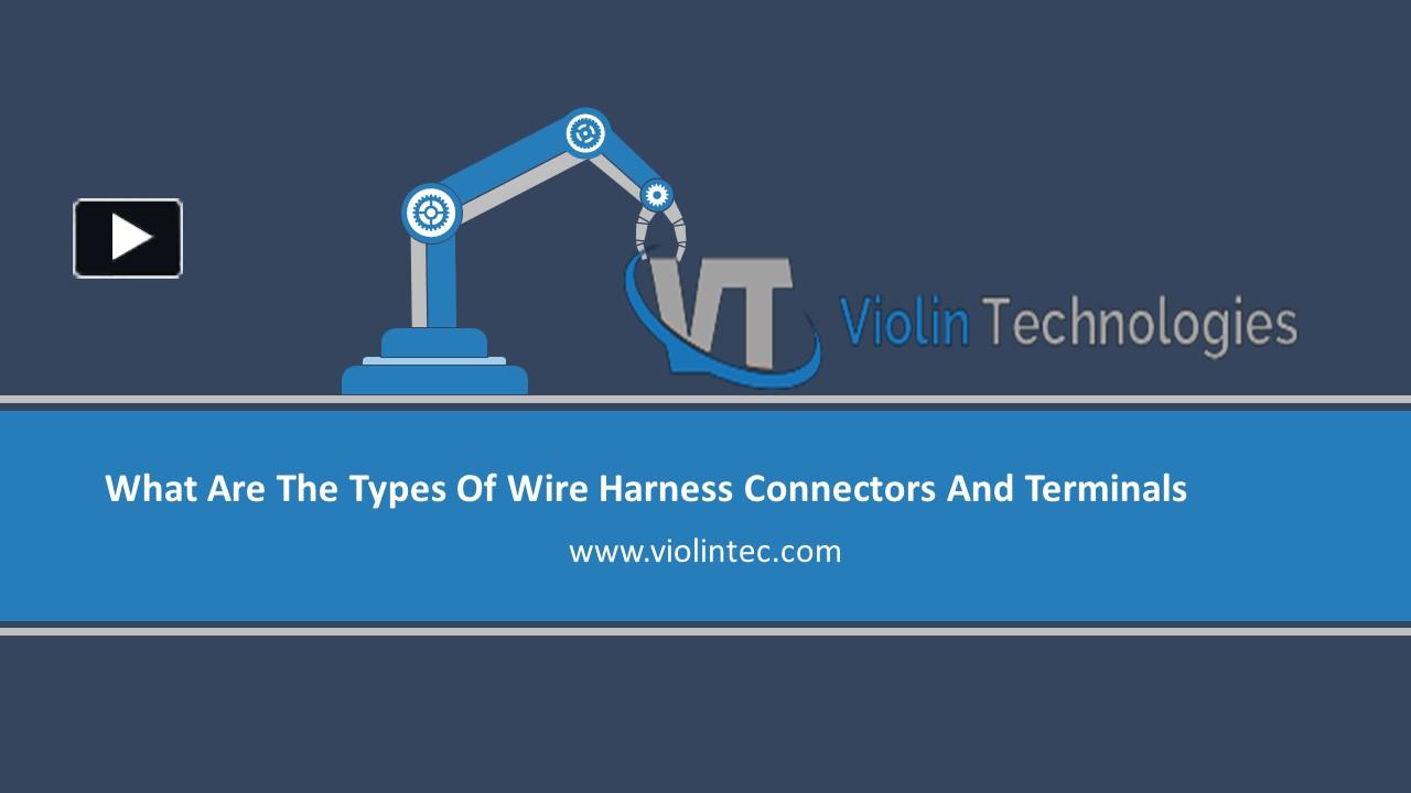 Best Wire harness connectors and terminals | Cable assembles ...