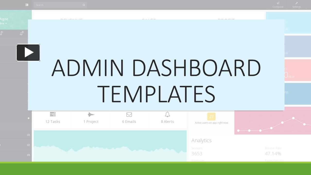 PPT – Top-Quality Admin Dashboard Templates | MG Technologies ...