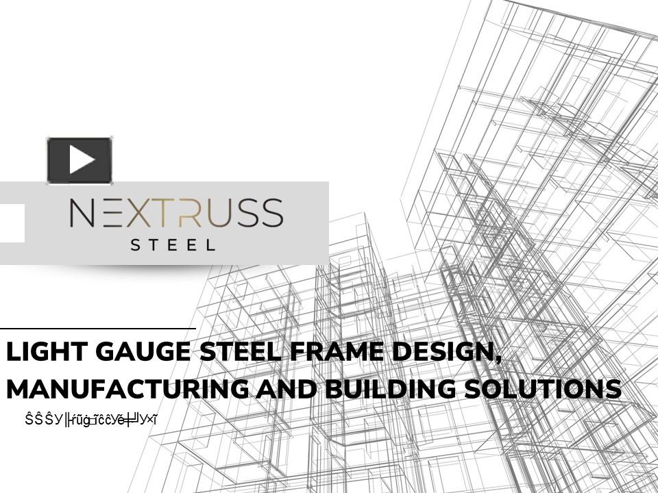 PPT – Leading Steel Frame Manufacturer in Perth, Australia Steel Roof ...