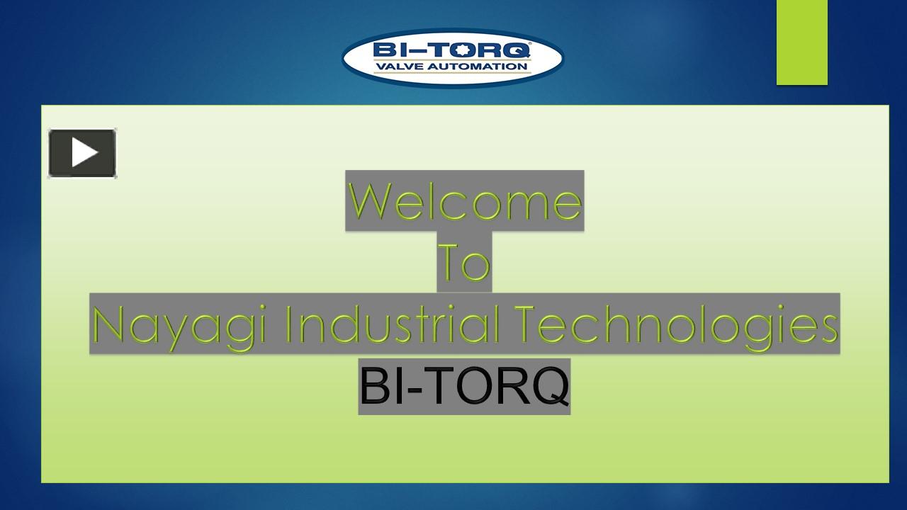 PPT – Bi-Torq Archives - Nayagi Industrial Technologies PowerPoint ...