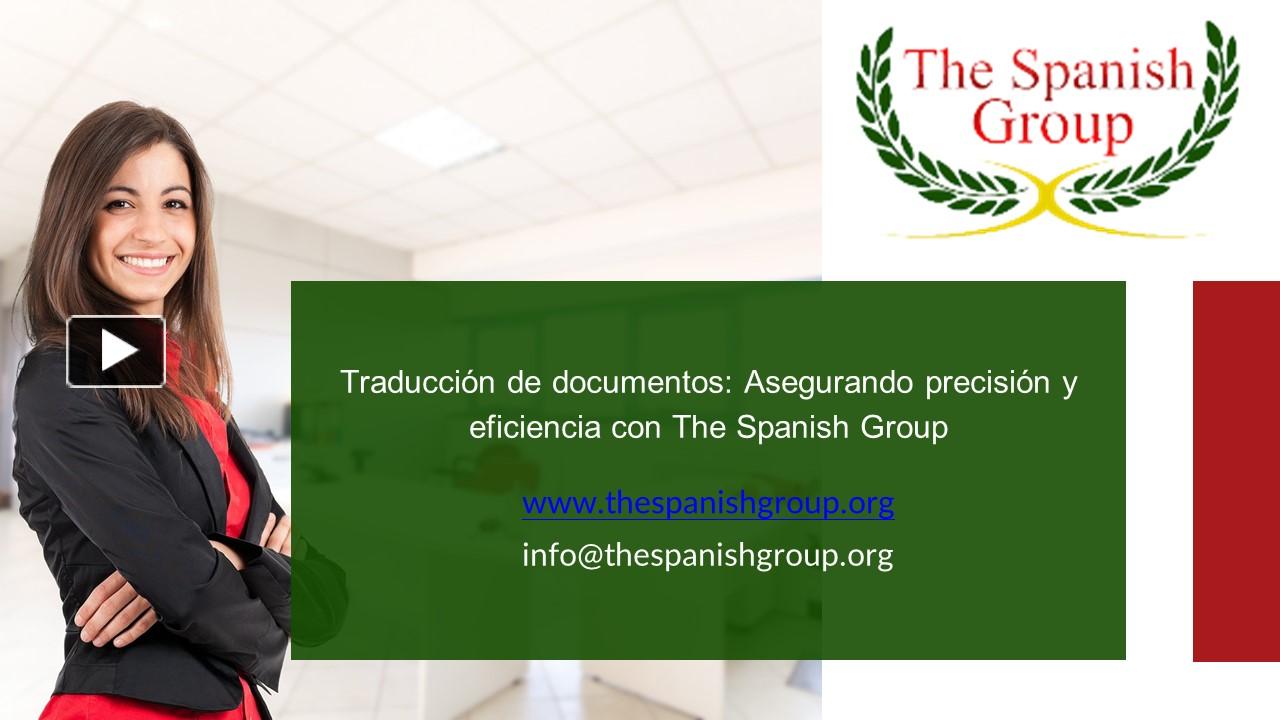 PPT – Traducción de documentos Asegurando precisión y eficiencia con ...