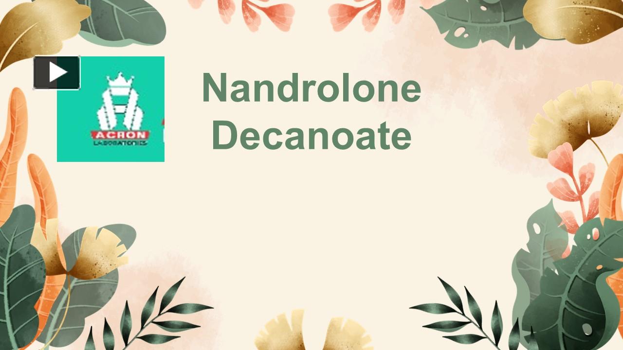Nandrolone Decanoate: An Overview of Uses, Side Effects, and Safety ...
