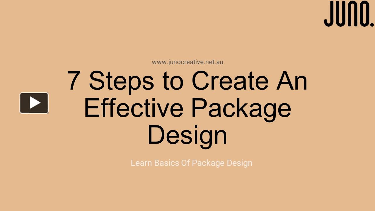 Basics of Packaging Design by Packaging Designer (1) presentation ...