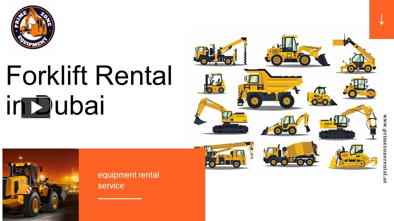PPT – How to Choose The Right Forklift Rental Company in Dubai ...