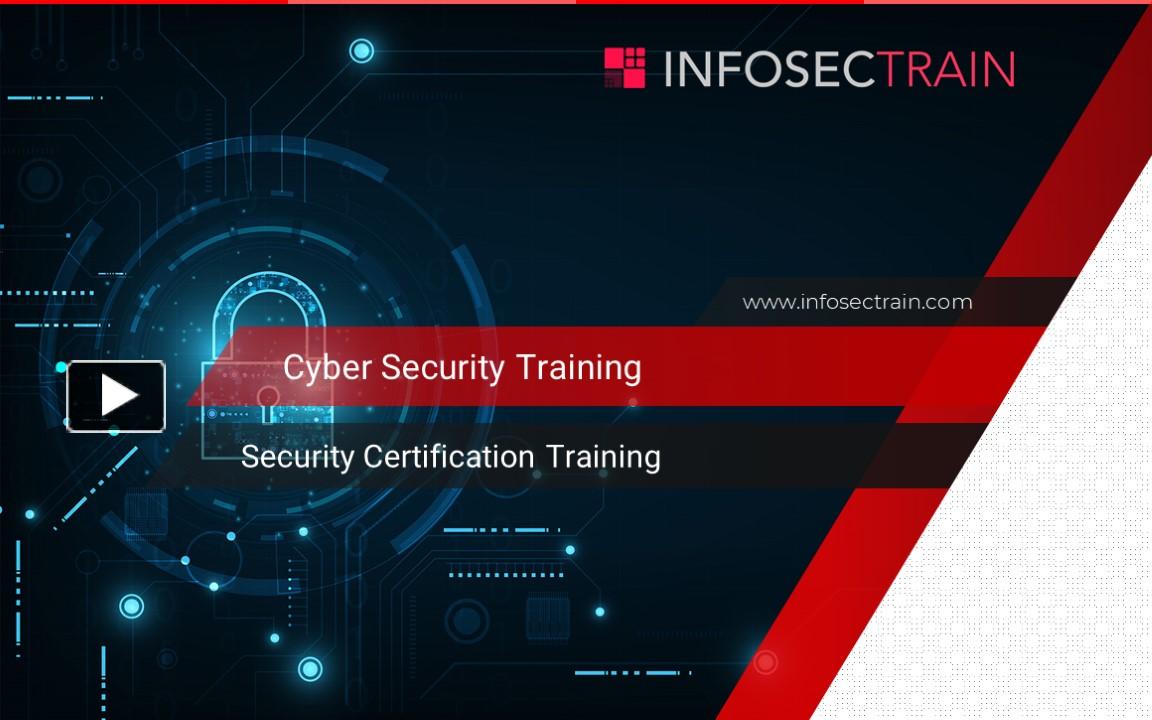 Cyber Security Training presentation | free to download