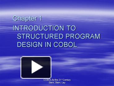 PPT – COBOL for the 21st Century PowerPoint presentation | free to view ...