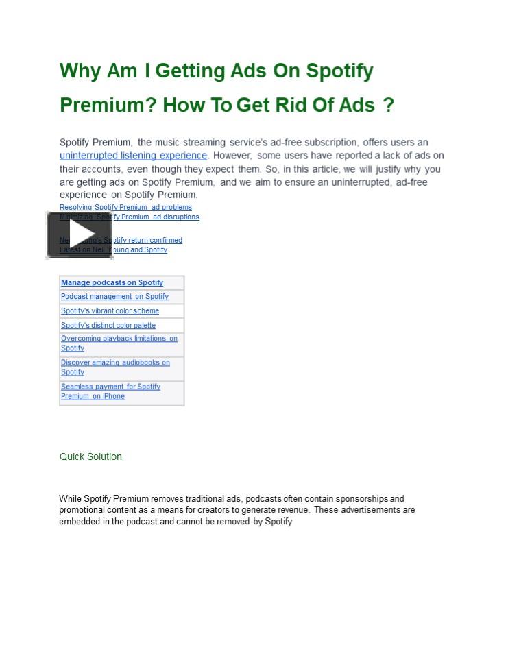 PPT – Manage podcasts on Spotify PowerPoint presentation | free to ...