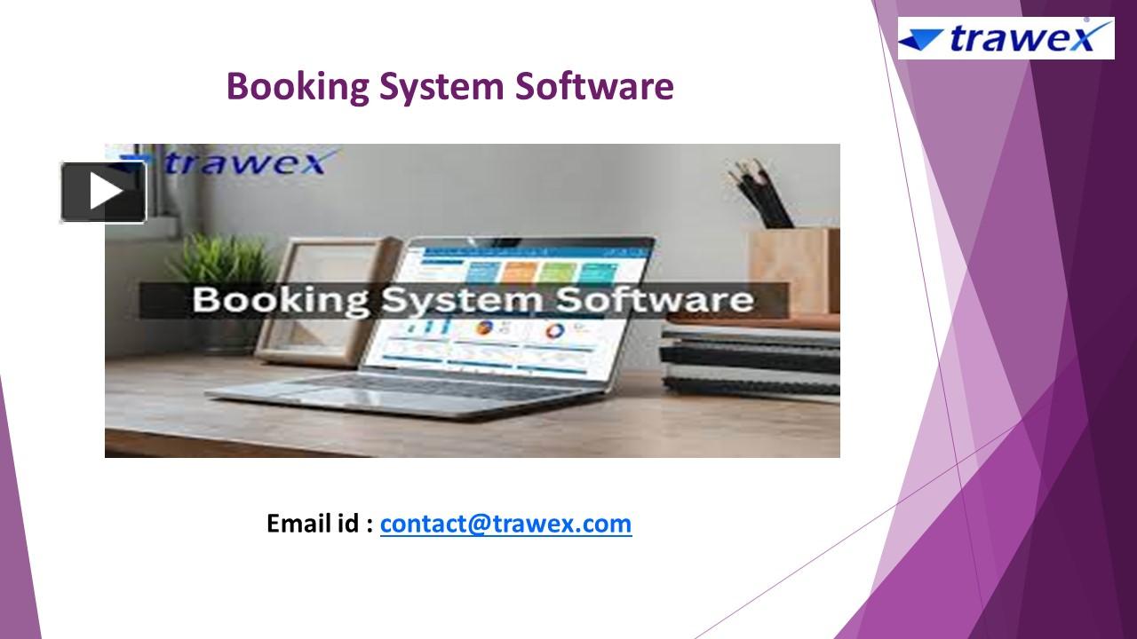 Booking System Software presentation | free to download