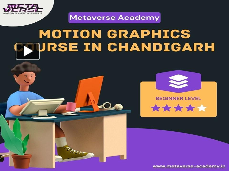 PPT – Motion Graphics Course in Chandigarh PowerPoint presentation ...