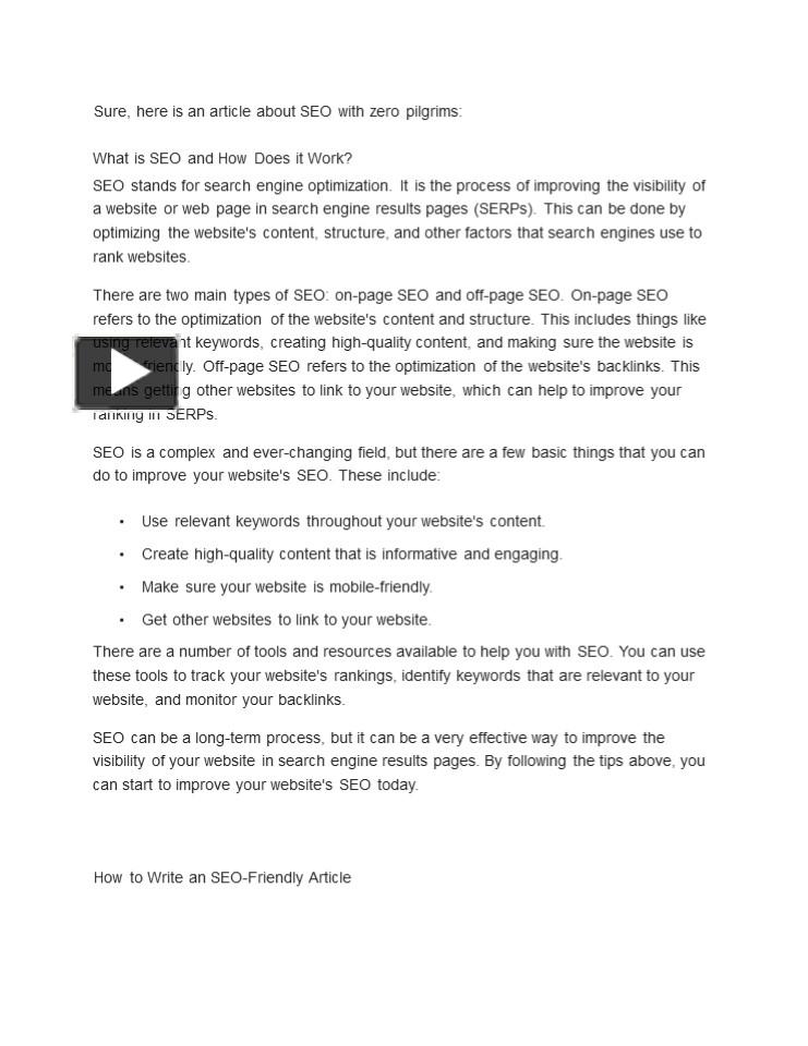 PPT – What is SEO and How Does it Work? PowerPoint presentation | free ...