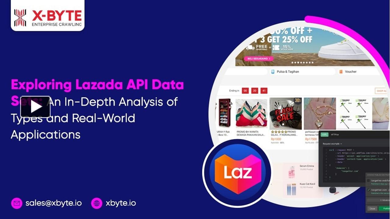 Lazada API Data Sets: A Deep Dive into Types and Applications ...