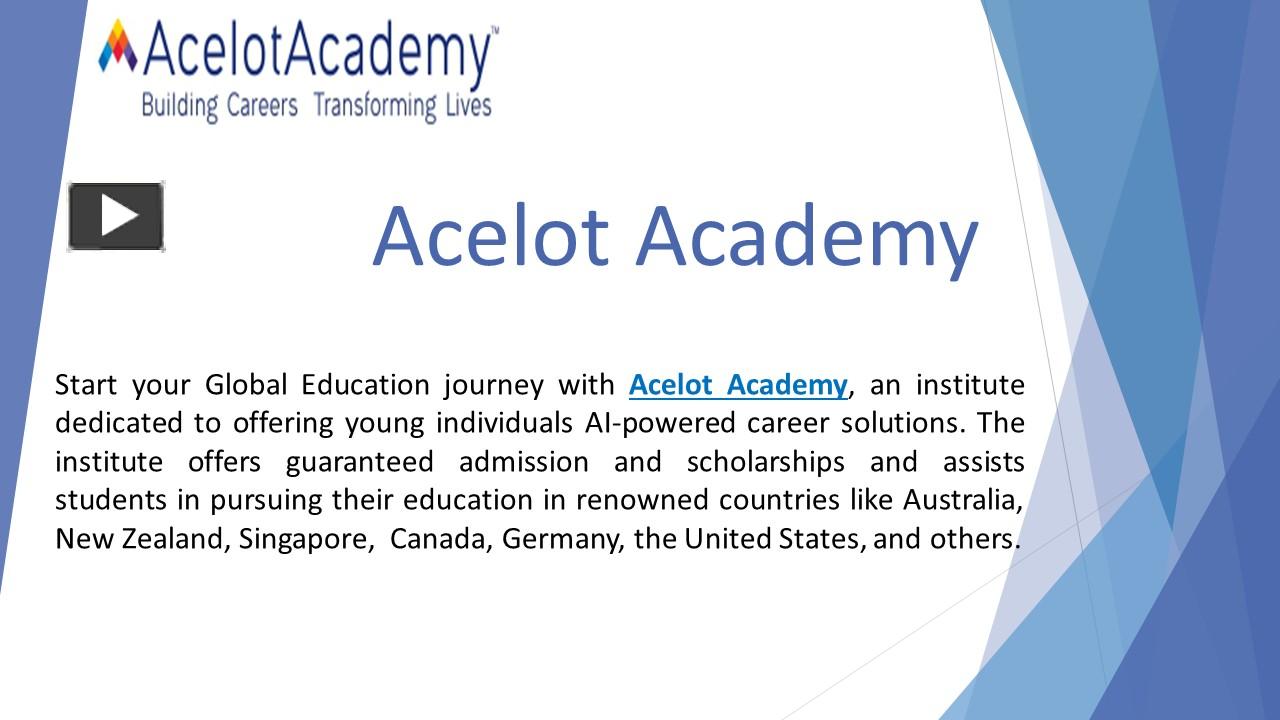 PPT – Acelot Academy (1) PowerPoint presentation | free to download ...