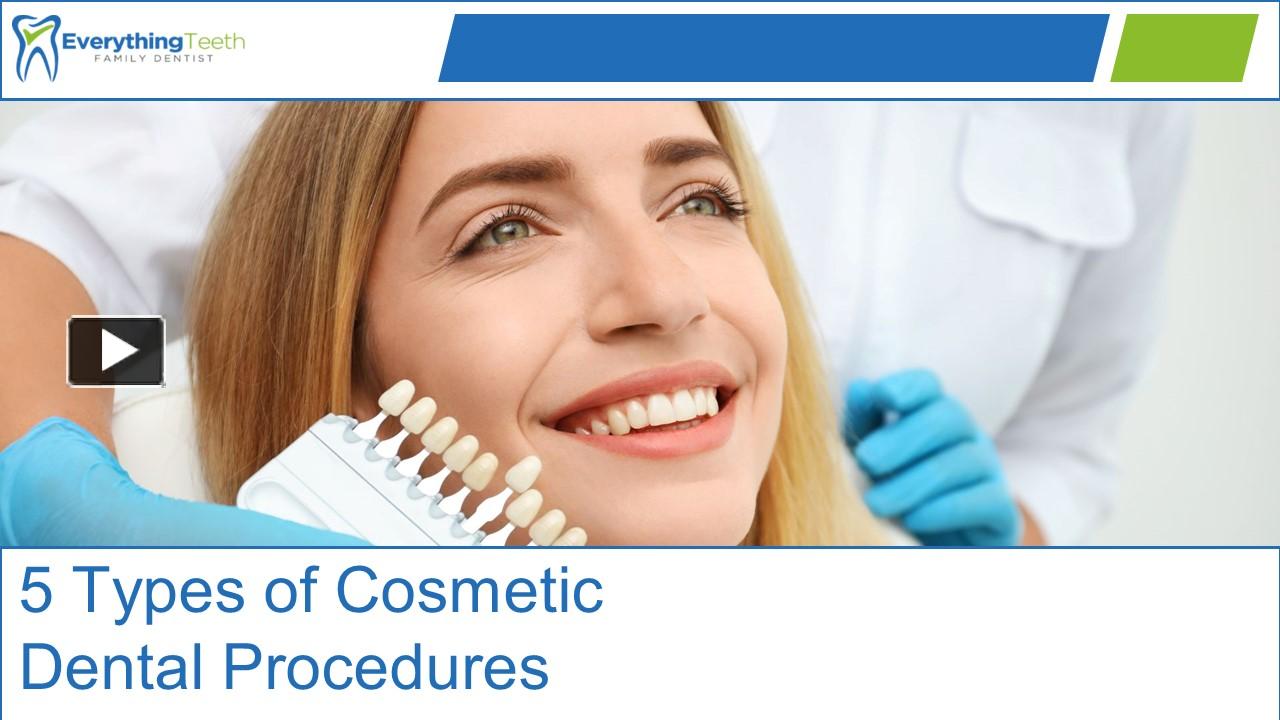 PPT – Explore A Range Of Cosmetic Dental Procedures Designed To Enhance ...