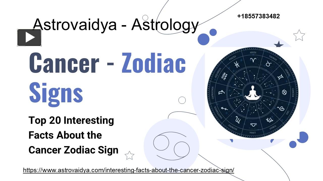 PPT – Cancer Zodiac Sign PowerPoint presentation | free to download ...