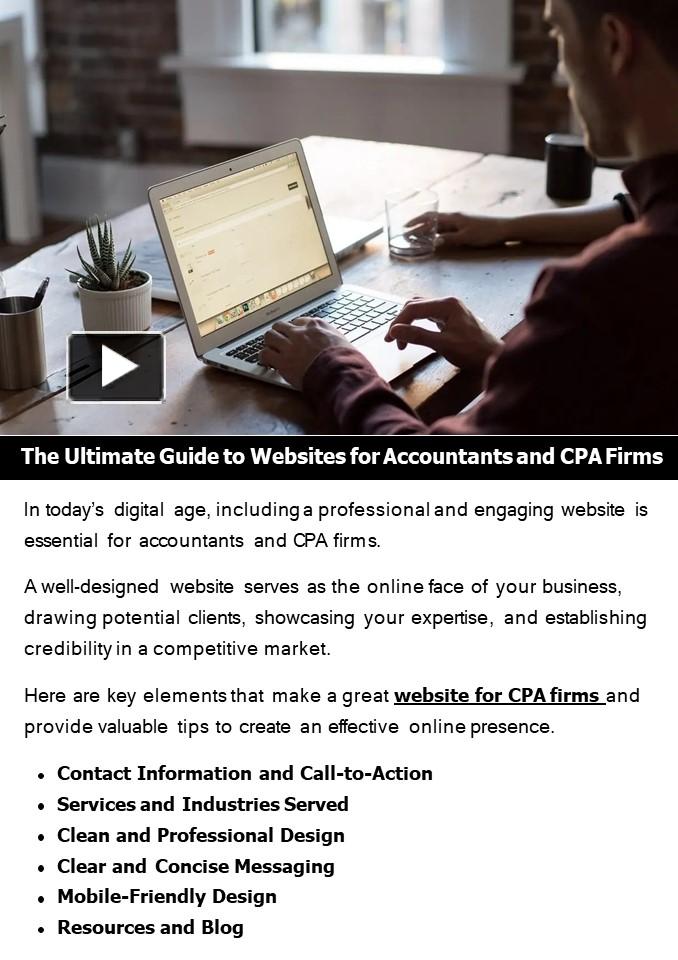 The Ultimate Guide to Websites for Accountants and CPA Firms ...