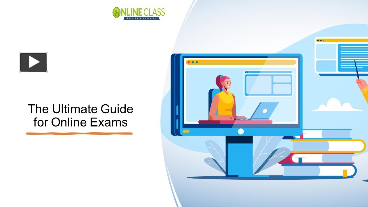The Ultimate Guide for Online Exams presentation | free to download