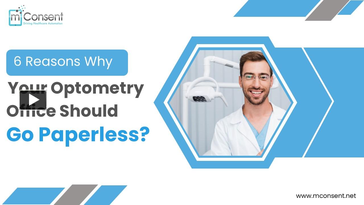 6 Reasons why your optometry office should go paperless presentation ...