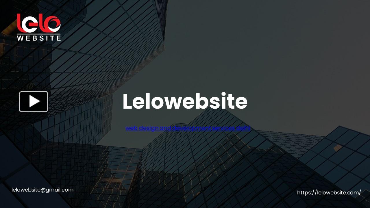 PPT – website designing company in Delhi NCR PowerPoint presentation ...