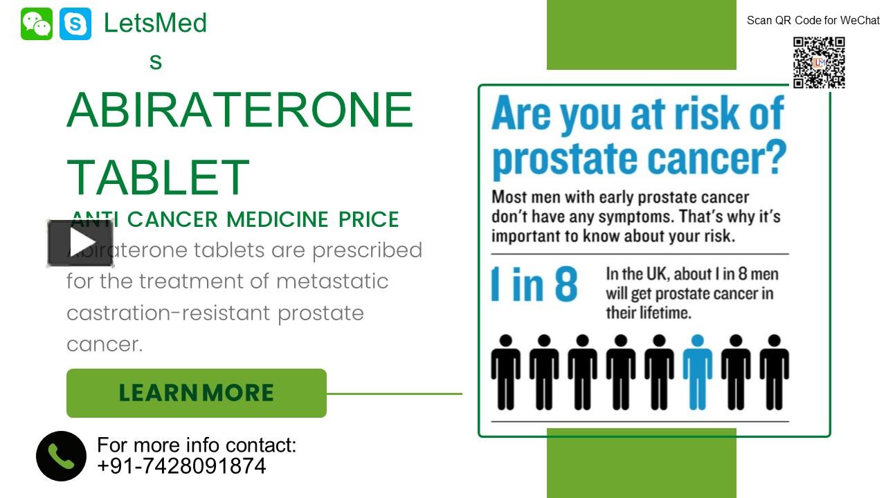 Generic Abiraterone Tablet Price Online Philippines presentation | free ...