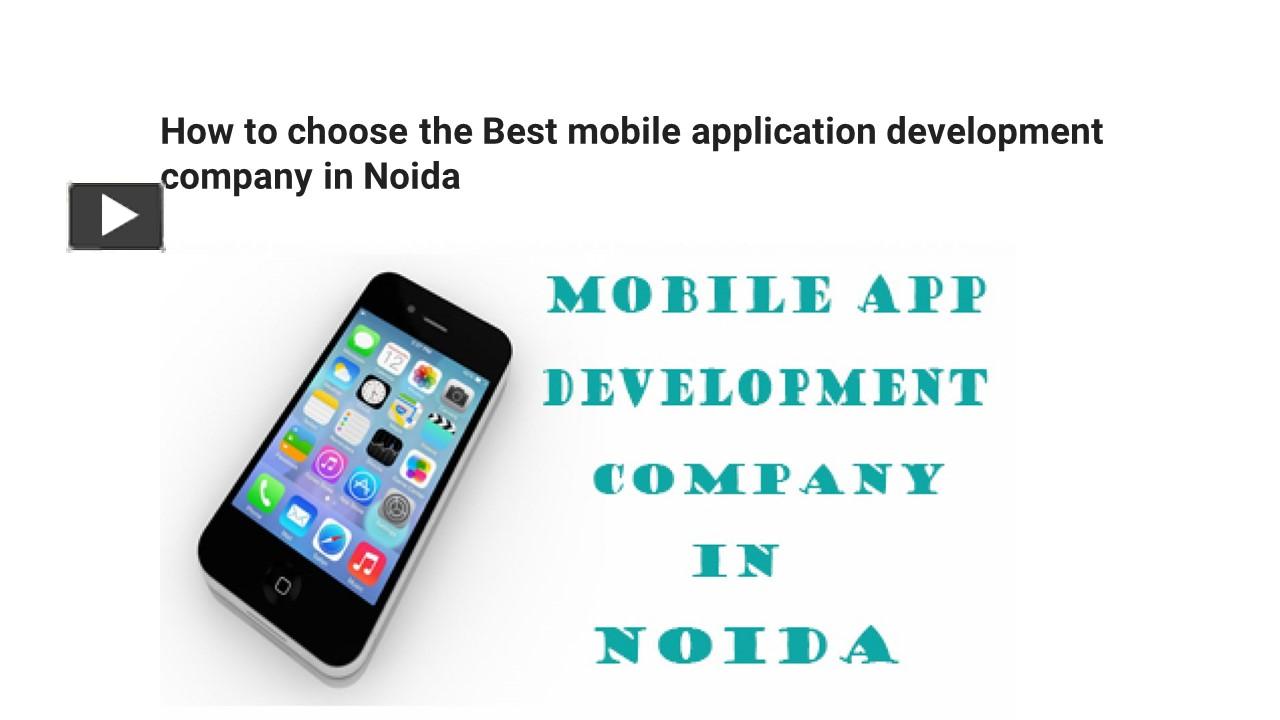 PPT – How to choose the Best mobile application development company in ...