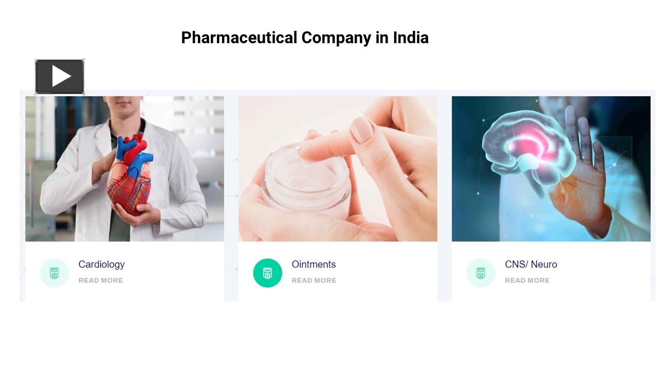 Pharmaceutical Company in India presentation | free to download