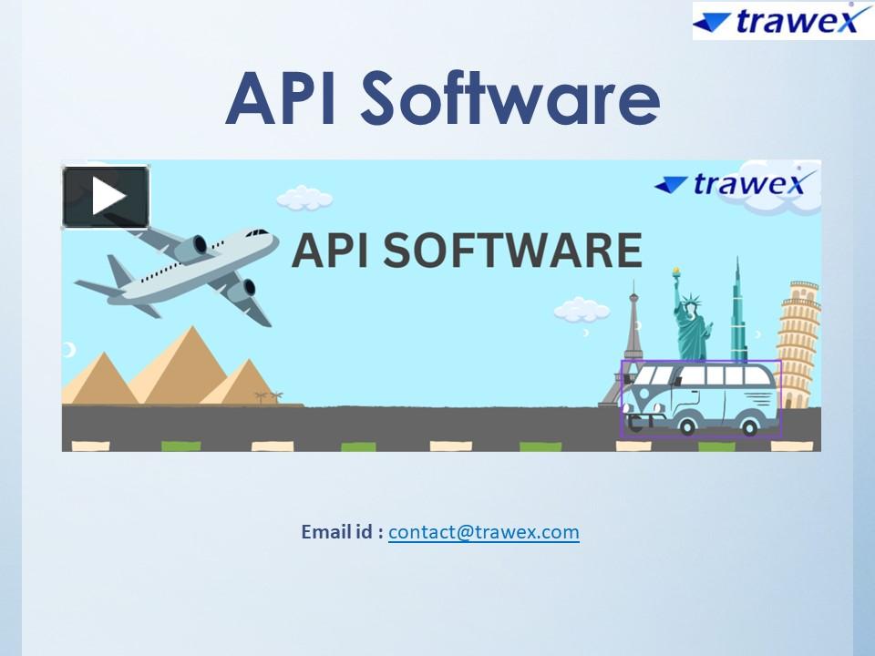 API Software presentation | free to download