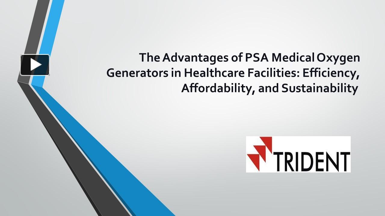 The Advantages of PSA Medical Oxygen Generators in Healthcare ...