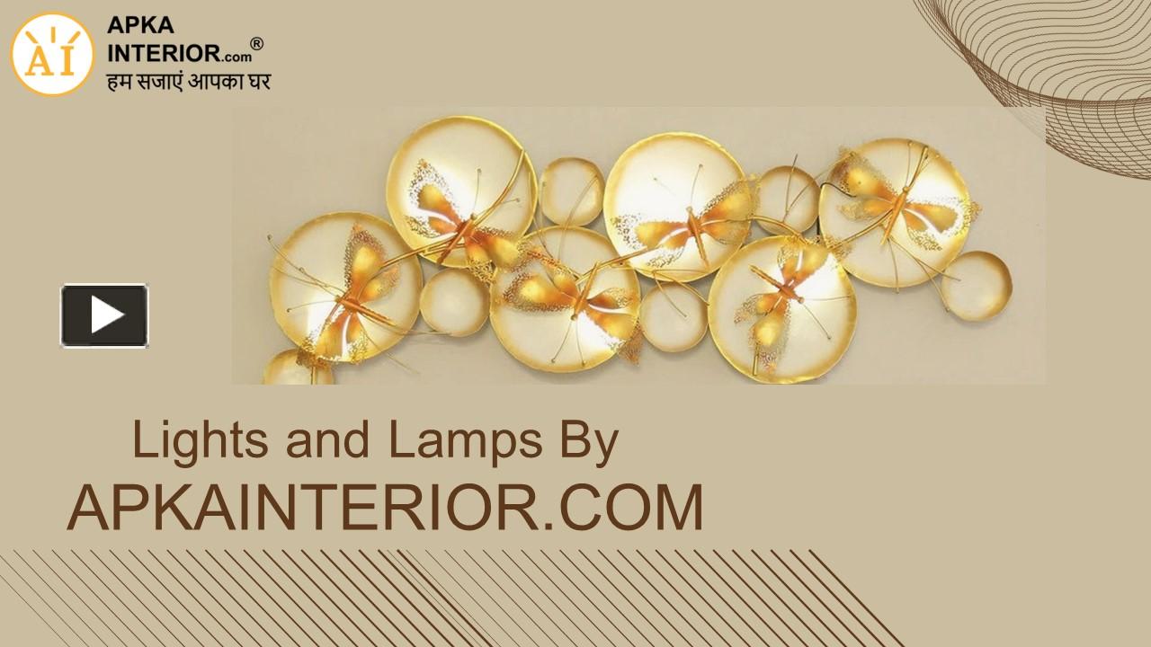 PPT – Lights & Lamps PowerPoint presentation | free to download - id ...