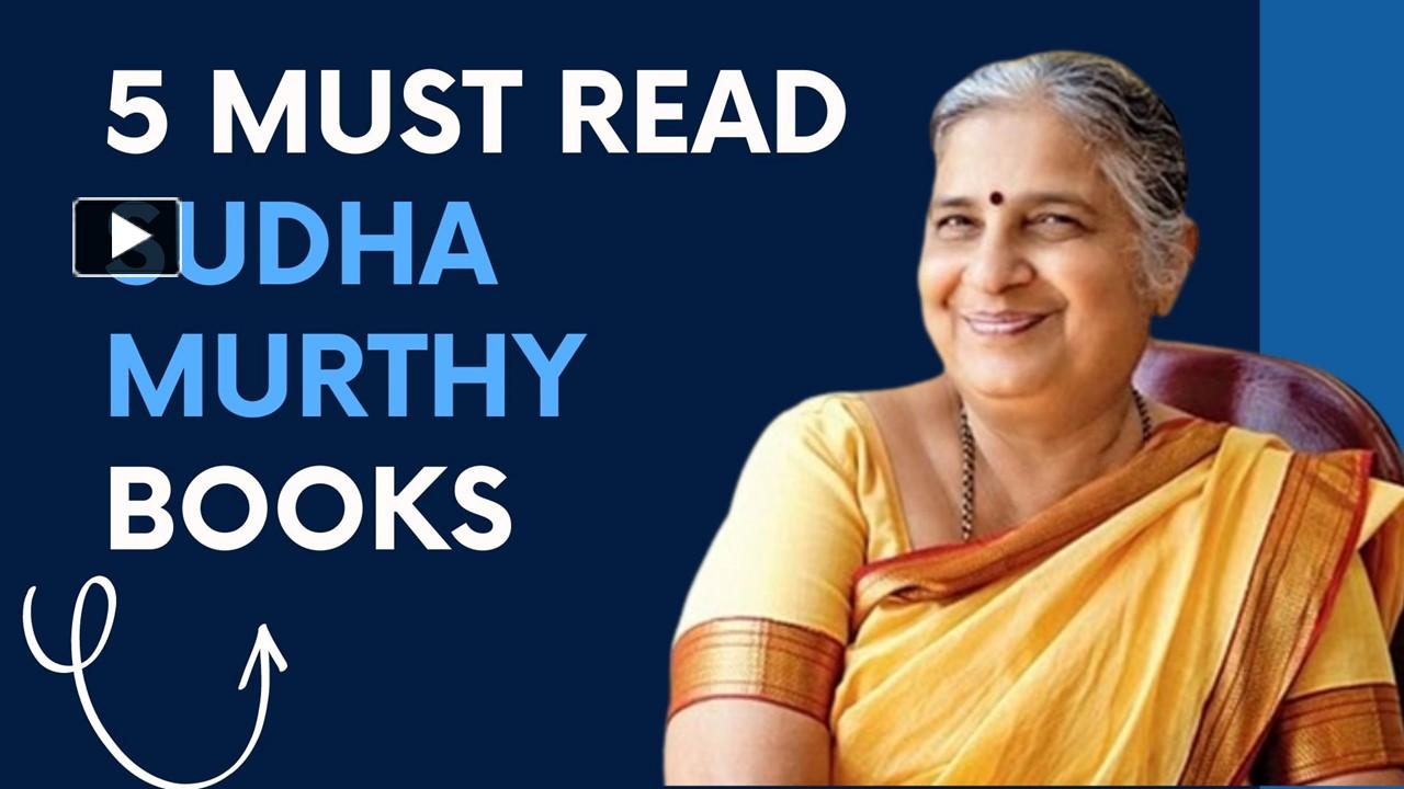 5 must read sudha murthy books 2023 presentation | free to download