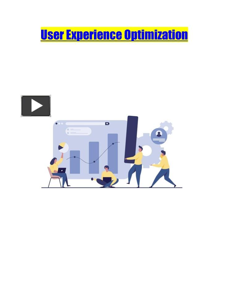 PPT – User Experience Optimization PowerPoint presentation | free to ...