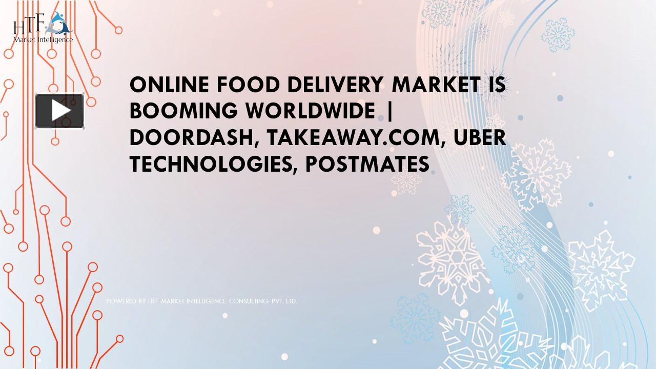 Online Food Delivery Market presentation | free to download