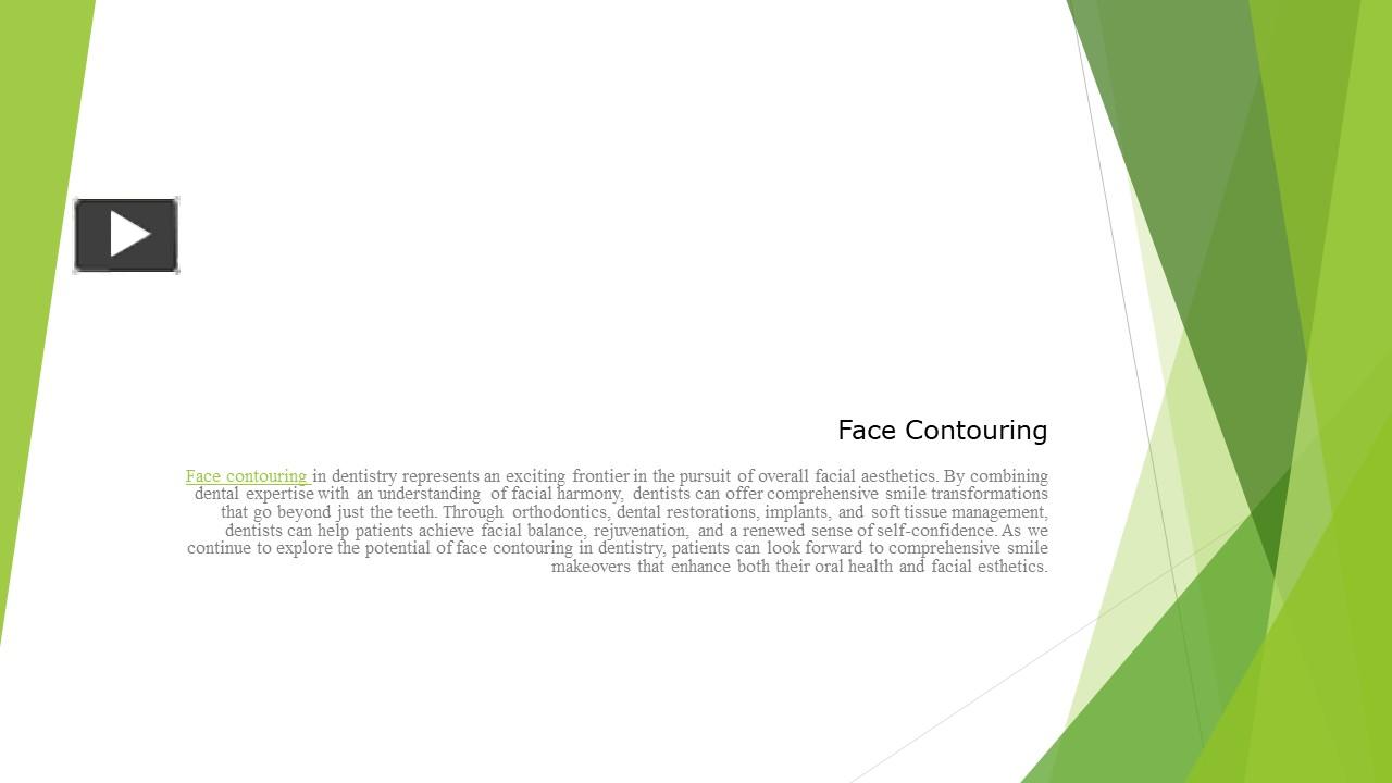 PPT – Face Contouring PowerPoint presentation | free to download - id ...