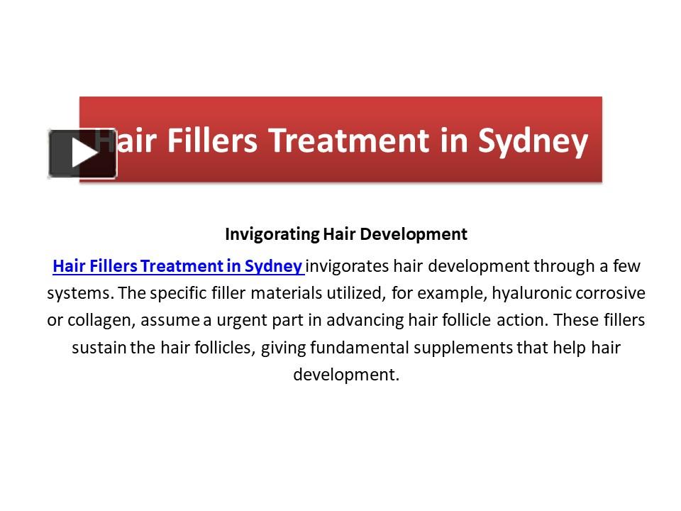 PPT – Hair Fillers Treatment in Sydney PowerPoint presentation | free ...