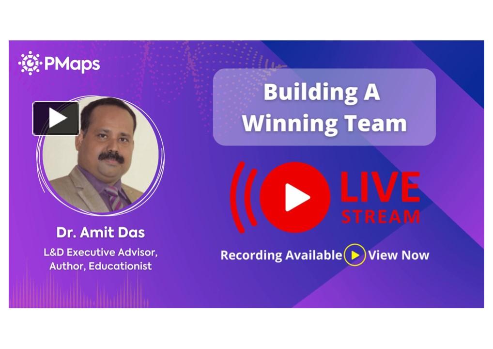 PPT – PMaps - Building a Winning Team - Saurabh Rana and Dr. Amit Das ...
