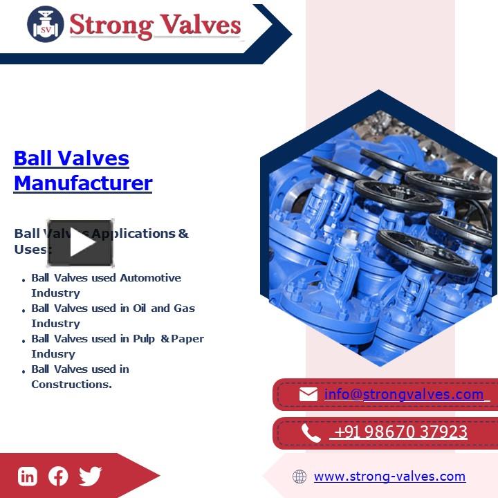 Ball Valves |Butterfly Valves |Gate Valves |Check valve - Strong valves ...
