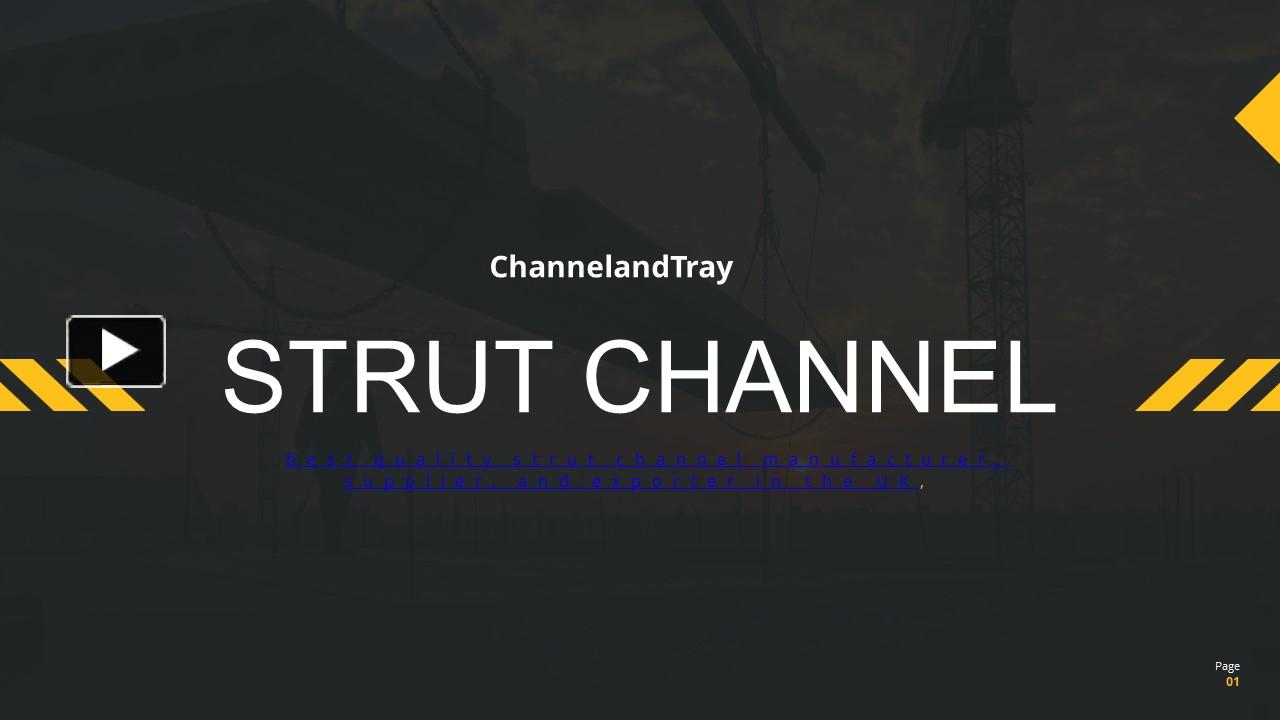 PPT – Strut Channel PowerPoint presentation | free to download - id ...