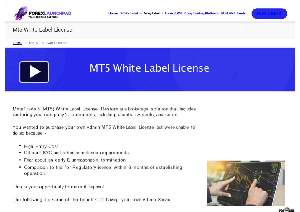 PPT – MT5 White Label License PowerPoint presentation | free to ...