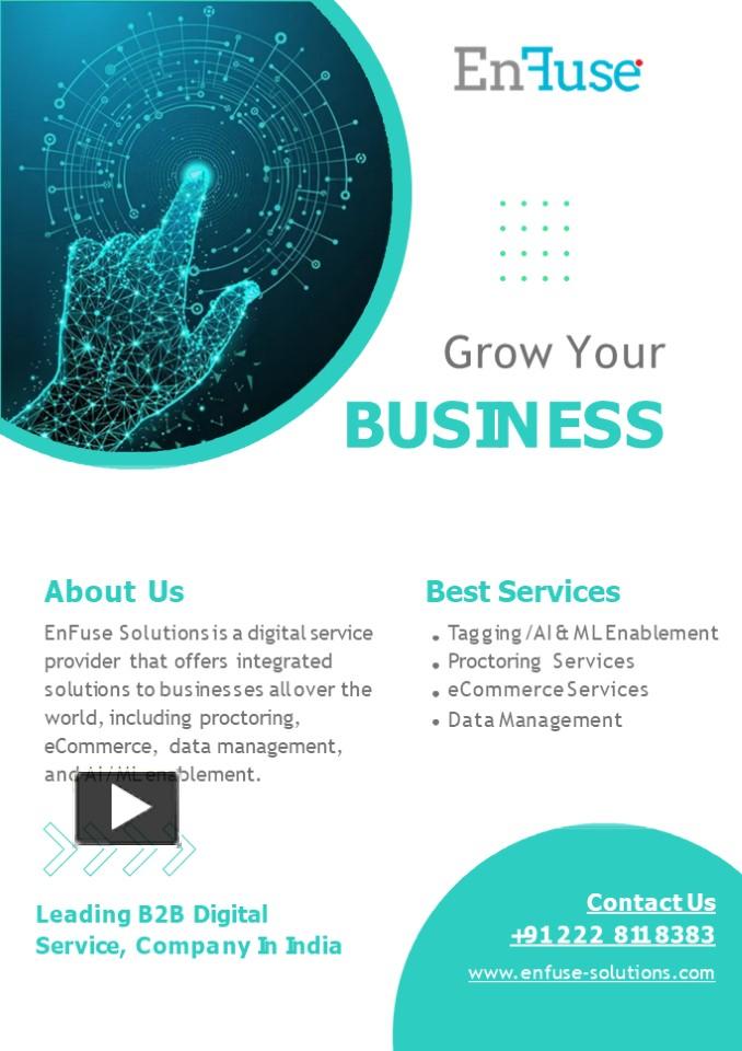 EnFuse Solutions: Leading B2B Digital Service, Company In India ...