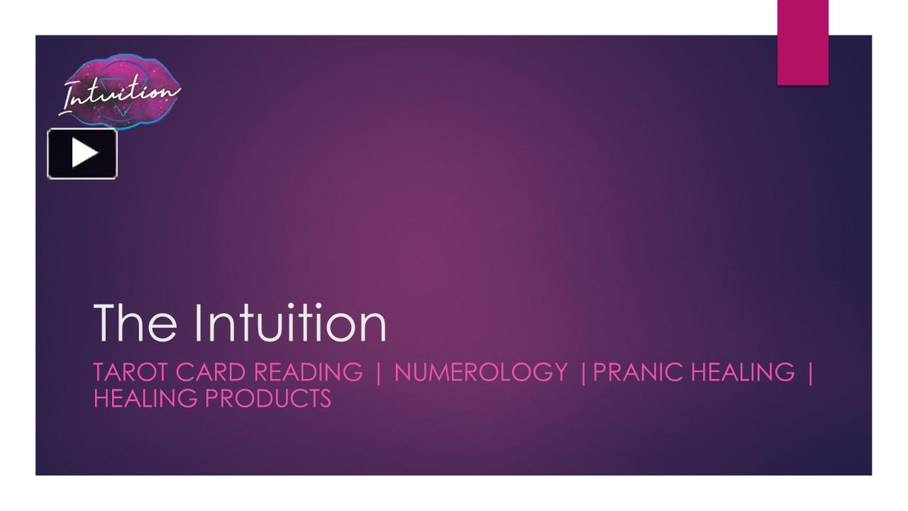 PPT – What Is Intuition PowerPoint presentation | free to download - id ...